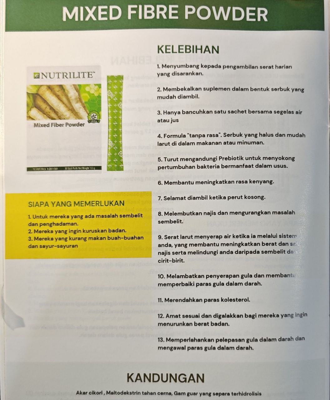 Nutrilite Pmls Premium